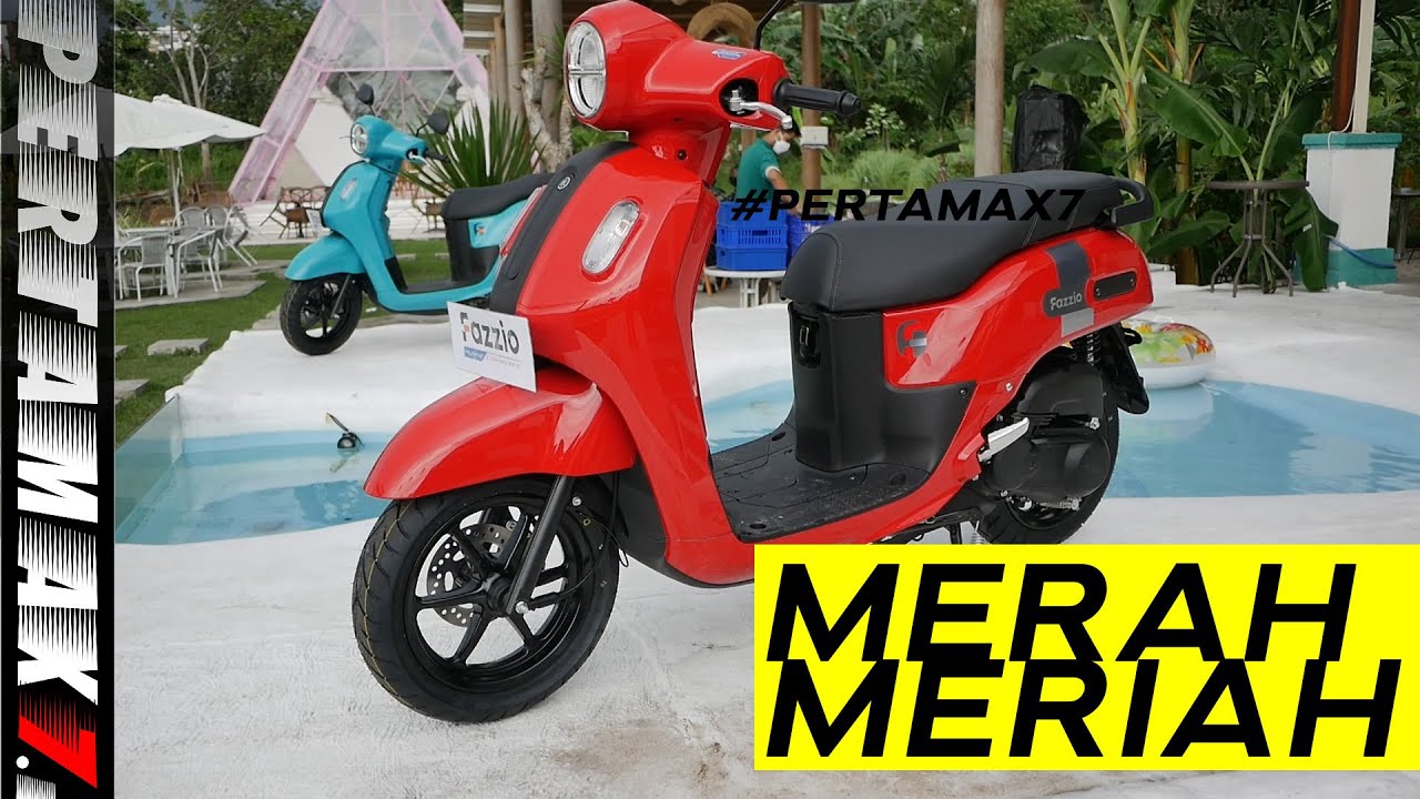 Nonton Yamaha Fazzio Hybrid Neo Merah Ferrari 🛵🛵🛵 Ngejreng Idaman ...