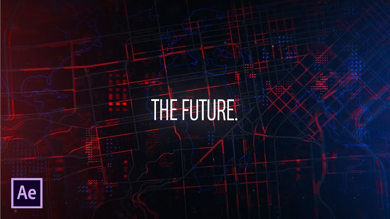 Create Cinematic Action Intro Title Animation in After Effects - YouTube