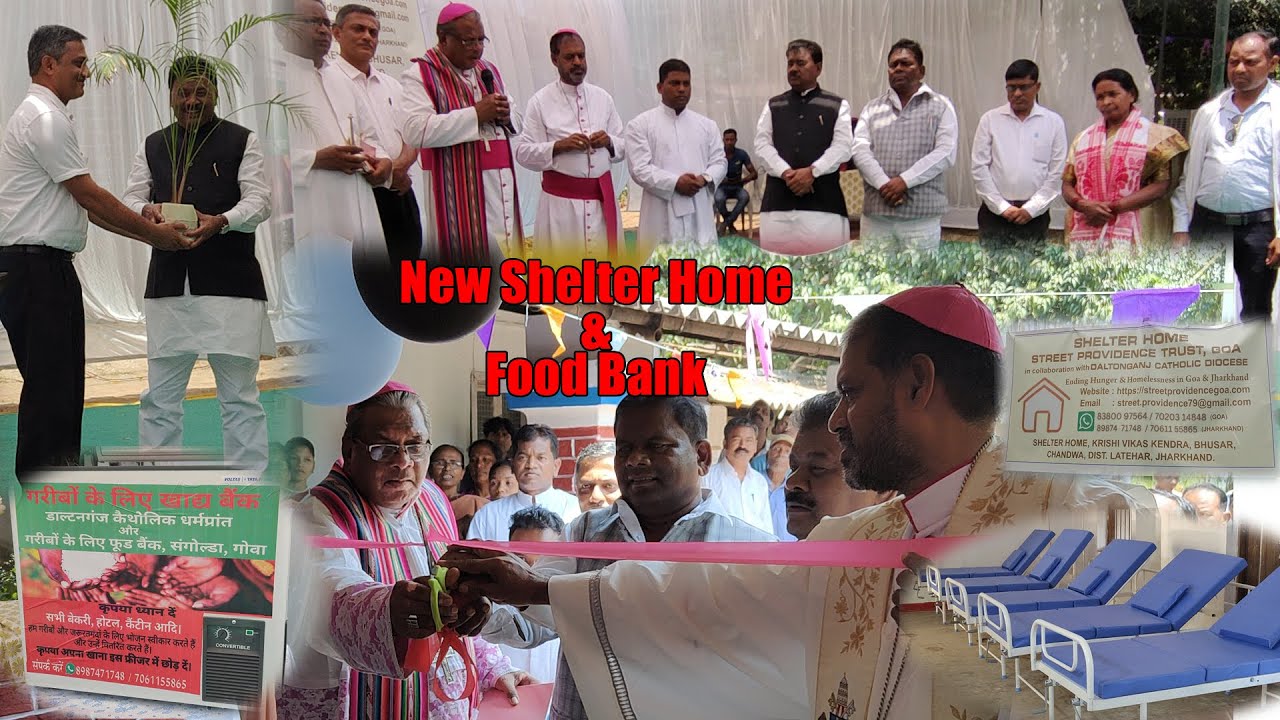 Inauguration & Blessing of New Shelter Home & Food Bank in Bhusar, by ...