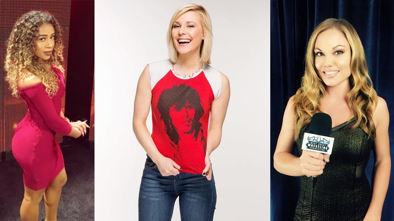 The Beautiful Interviewers Of WWE | WWE Announcer | In Hindi - YouTube