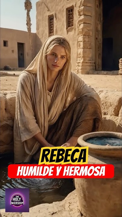 REBECA Hermosa mujer de ISAAC #biblia #biblico #Dios - YouTube