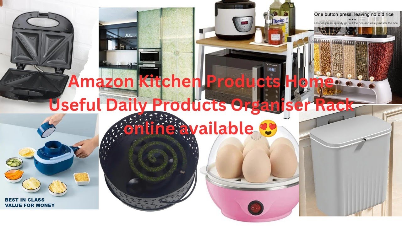 Smart Appliances Amazon Unique Kitchen Products Home Utility 😍Rack ...