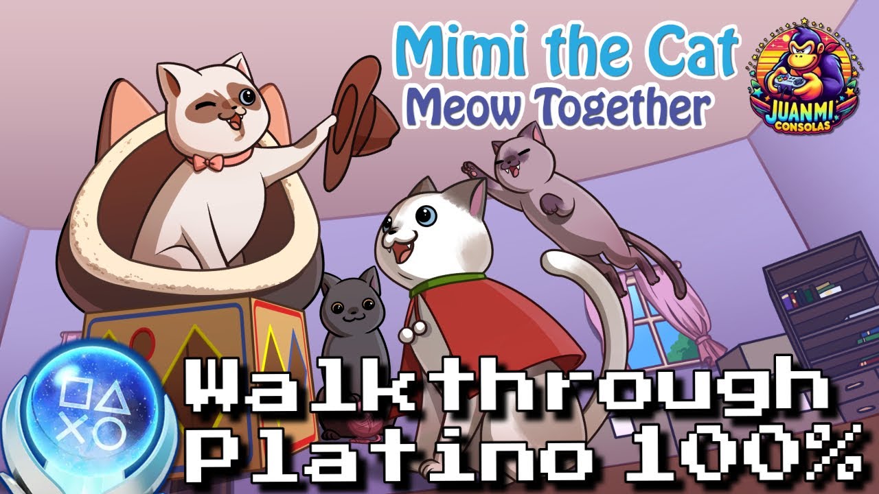 Mimi The Cat: Meow Together // Guía Platino 2000G // Walkthrough Puzles ...