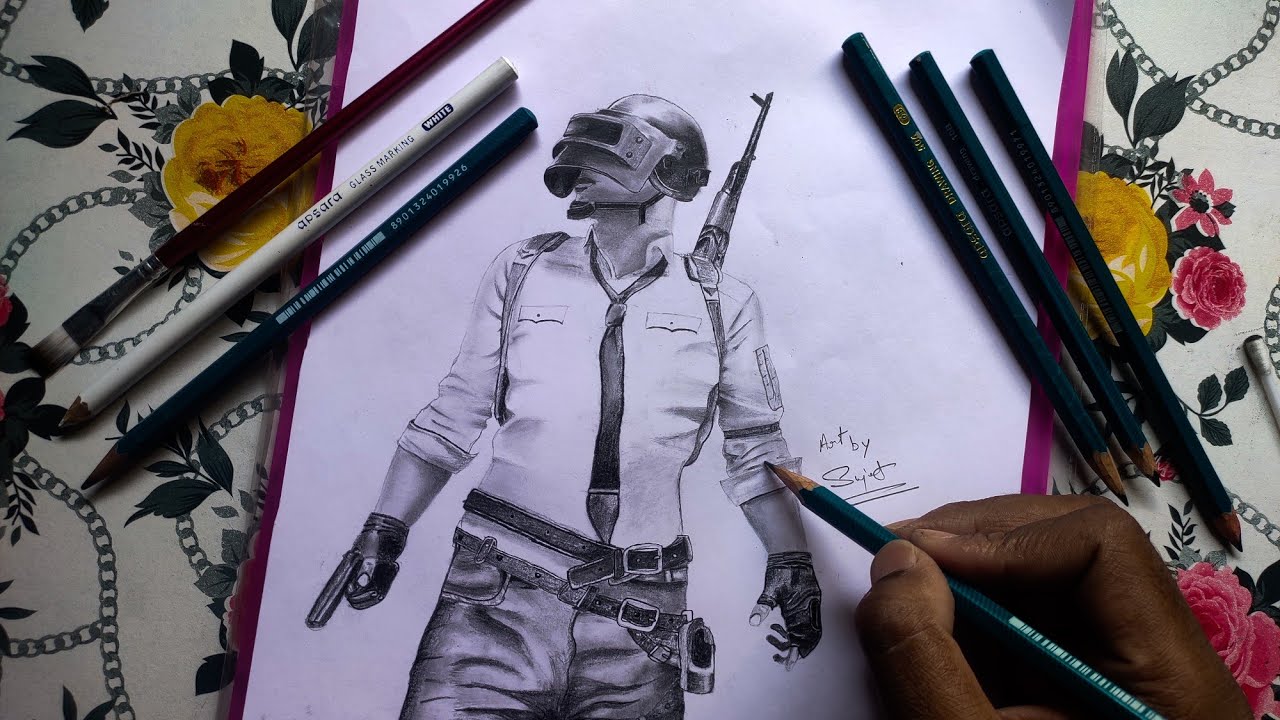 Pubg Pencil Sketch: A Masterpiece of Gaming and Art