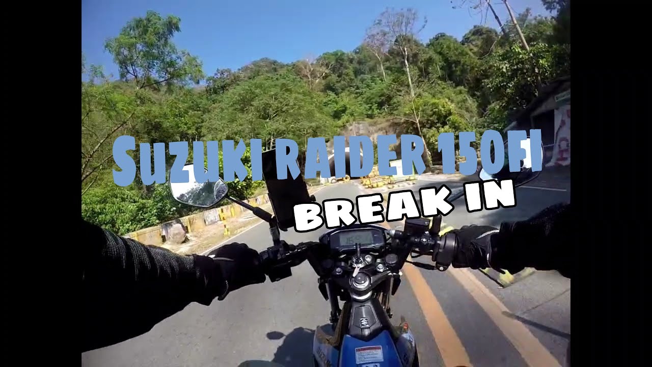 SUZUKI RAIDER 150 FI(RELEASE, SET UP, BREAK IN) - YouTube