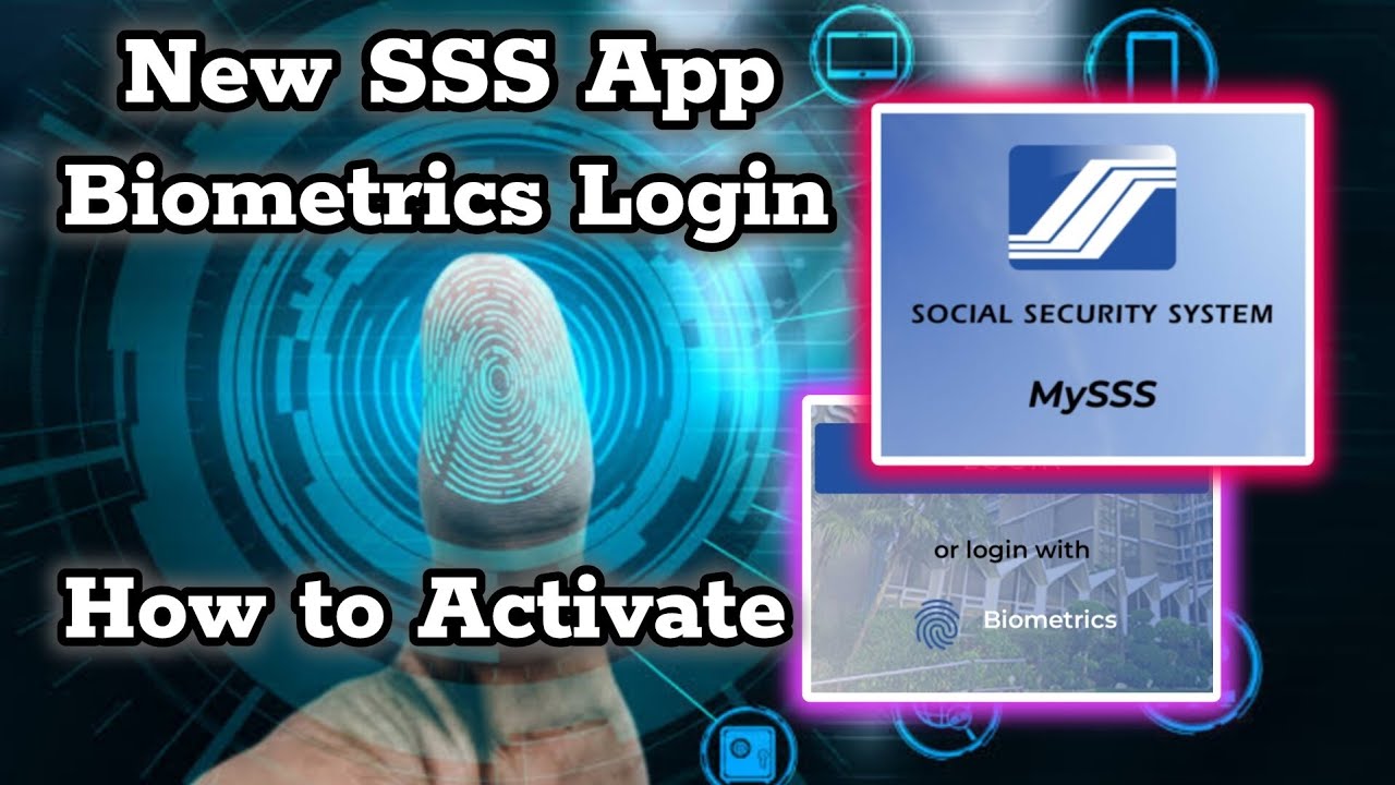 How to Activate Biometrics Login in SSS Mobile App || New SSS Mobile ...