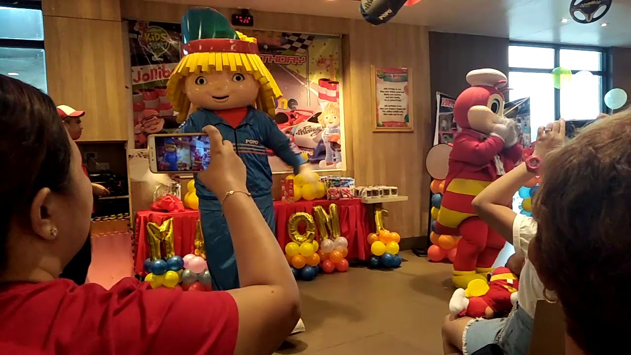 Jolibee and Popo special dance number - YouTube