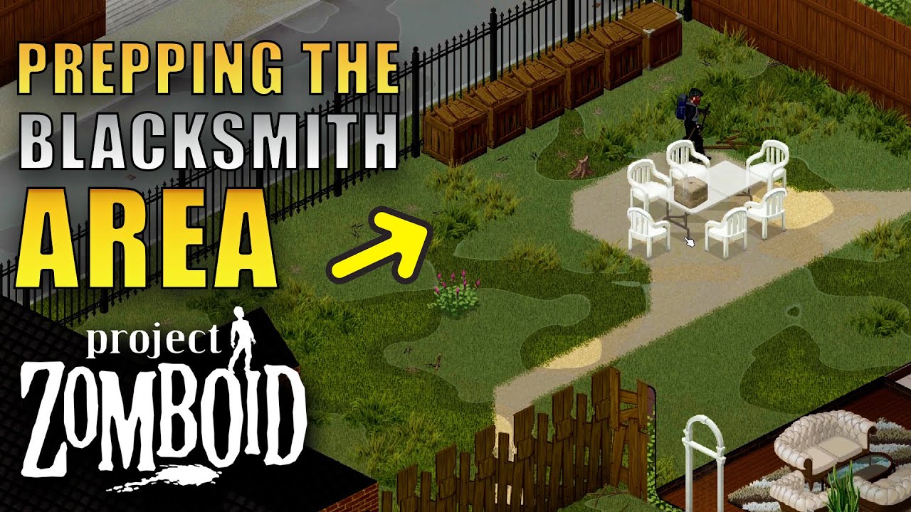 Securing The Smithing Area | Project Zomboid BUILD 42 | Mack The ...