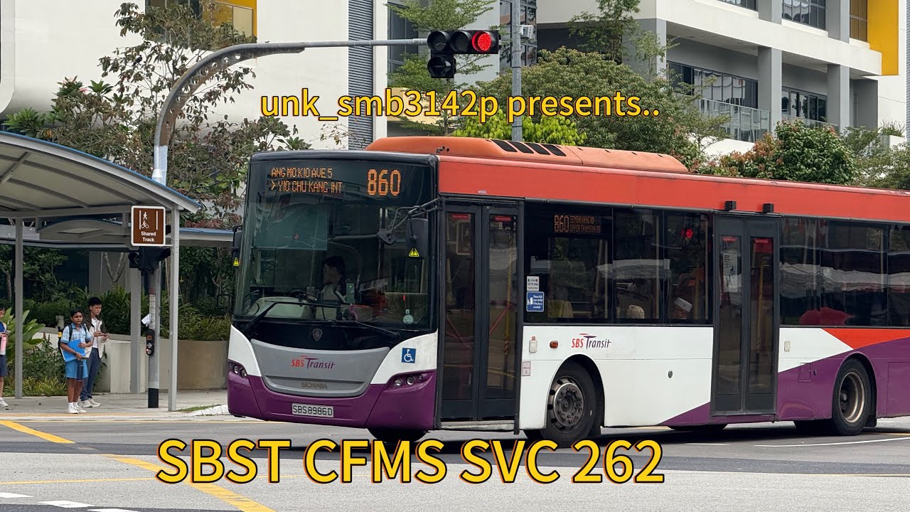 SBS Transit Bus Service 262 (CFMS) BYD K9RC - YouTube