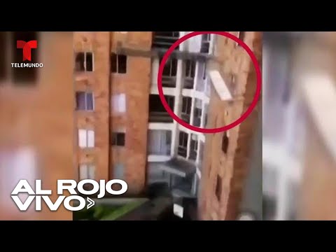 Mujer tira todo por la ventana tras descubrir infidelidad de su marido