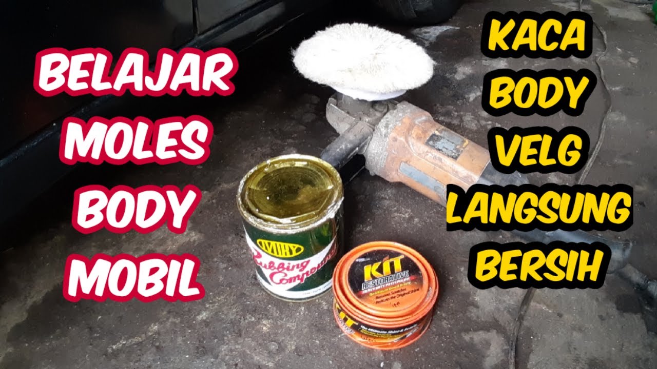 Cara mudah moles body mobil - untuk pemula - YouTube