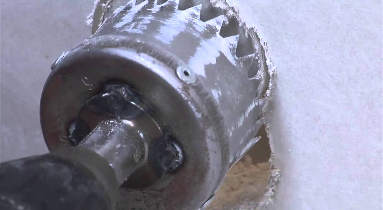 Byg en gipsvæg #13 - Klargør til stikkontakter - YouTube