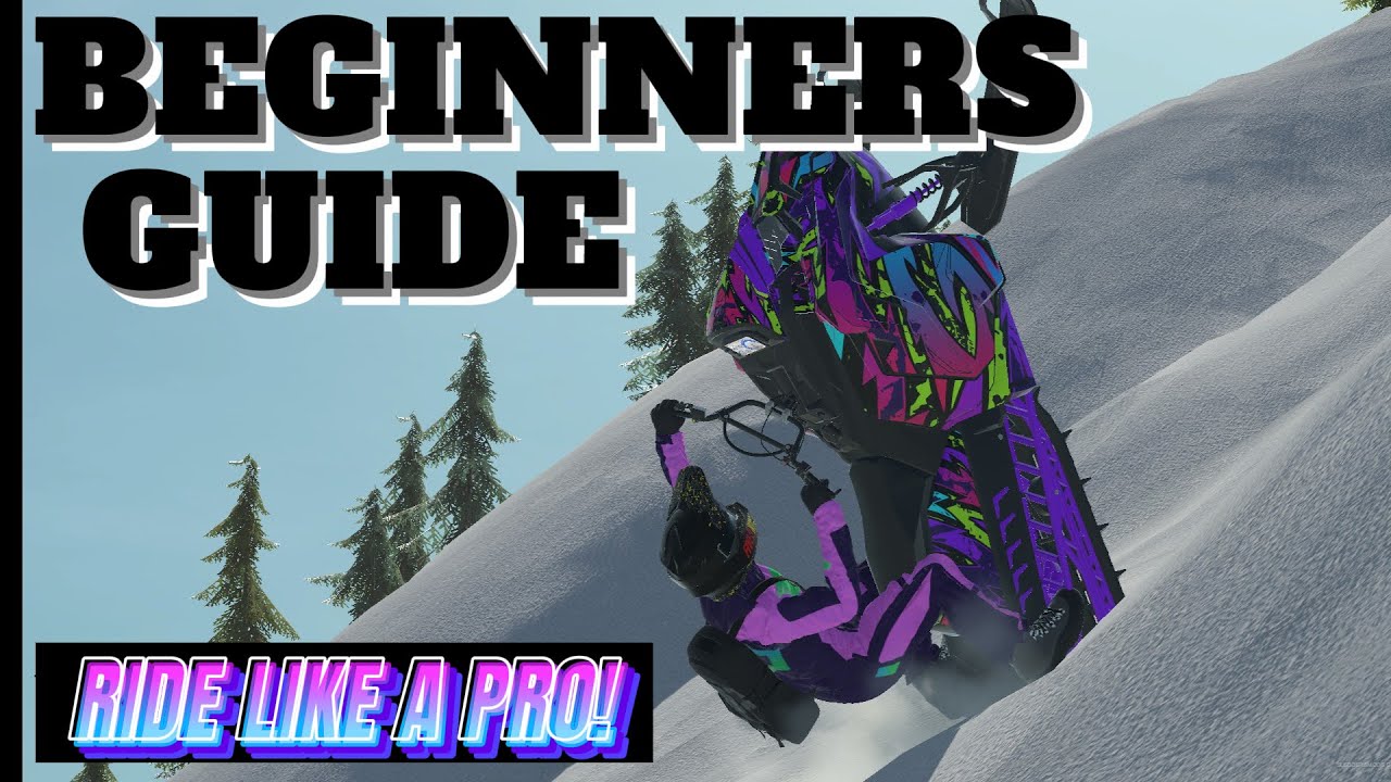 SLEDDERS: HOW TO RIDE FOR BEGINNERS #sledders #snowmobile - YouTube