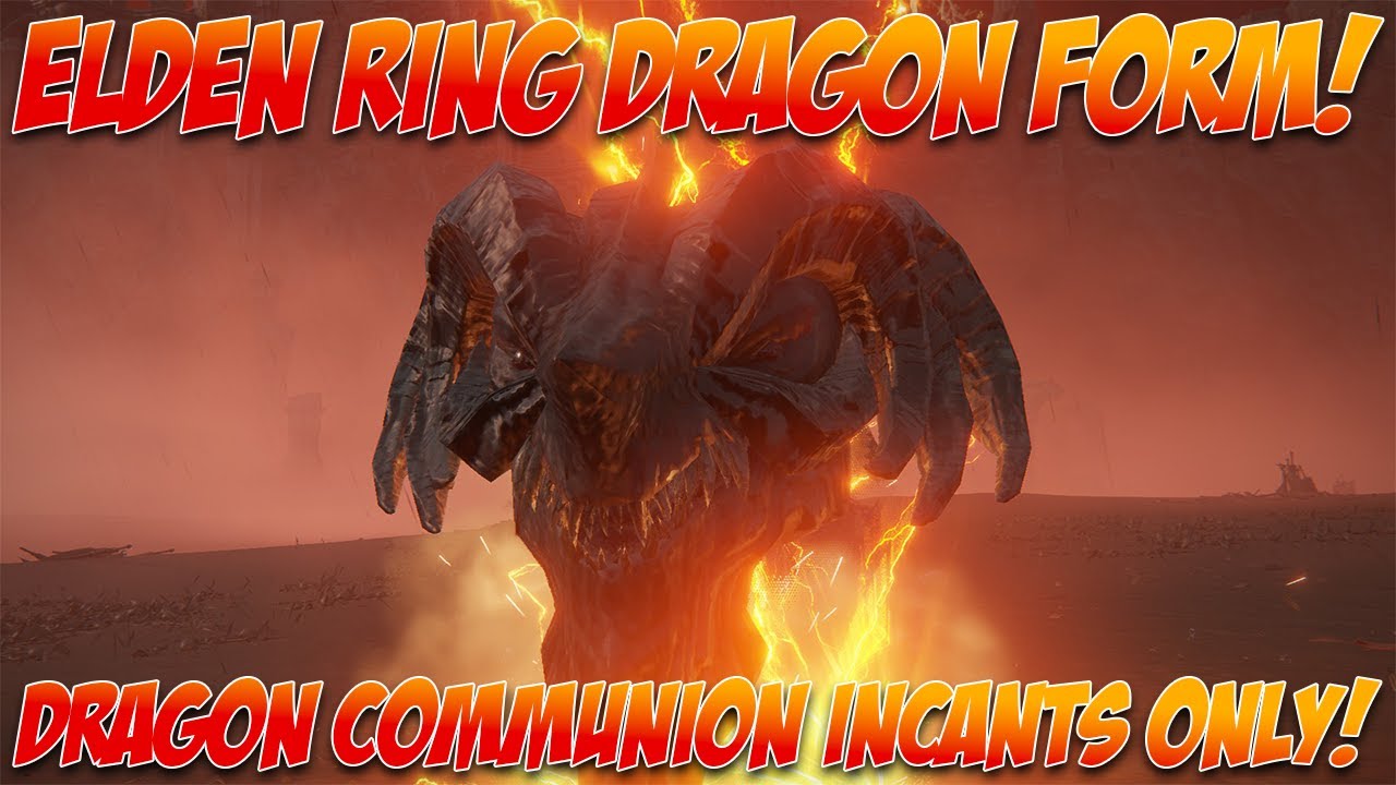 ELDEN RING DRAGON FORM ONLY DAY 2! HOW GOOD IS IT? - YouTube