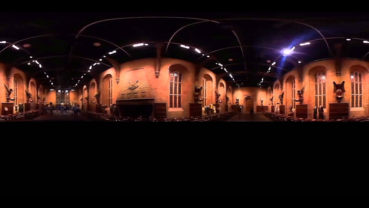 Harry Potter 360 Tour - Hogwarts, Dining Hall - YouTube