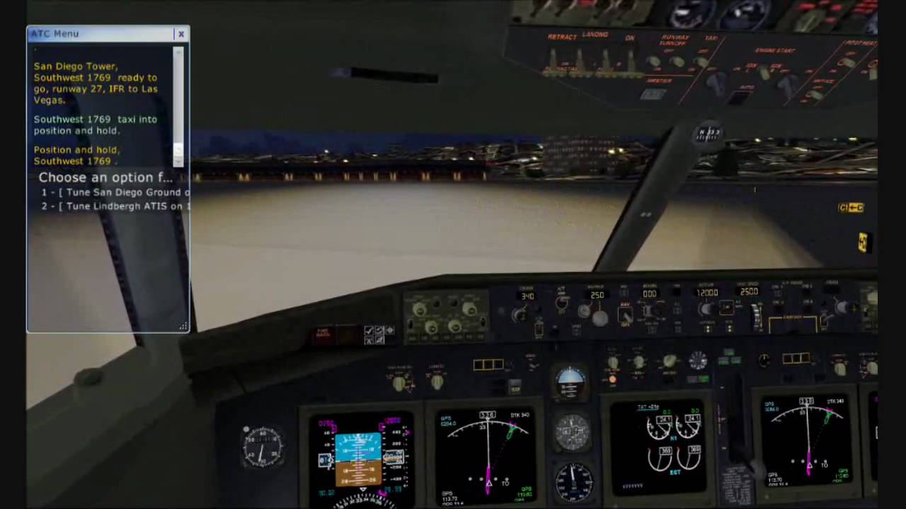 FSX US Tour KSAN-KLAS Part 1of 3-Departure - YouTube