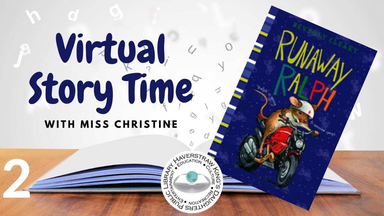 Virtual Story Time - Runaway Ralph, Chapter 1 - YouTube