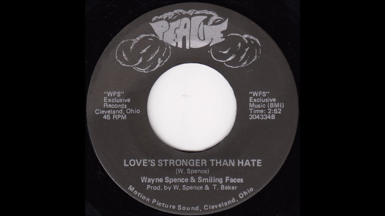 Wayne Spence - Love's Stronger Than Hate - YouTube