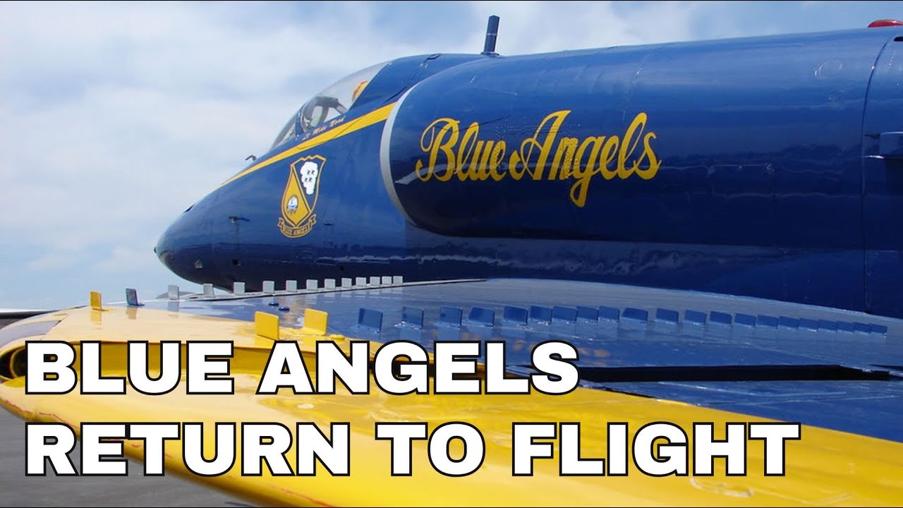Blue Angels Return to Flight After July 1985 Mid-Air Collision | Dayton ...