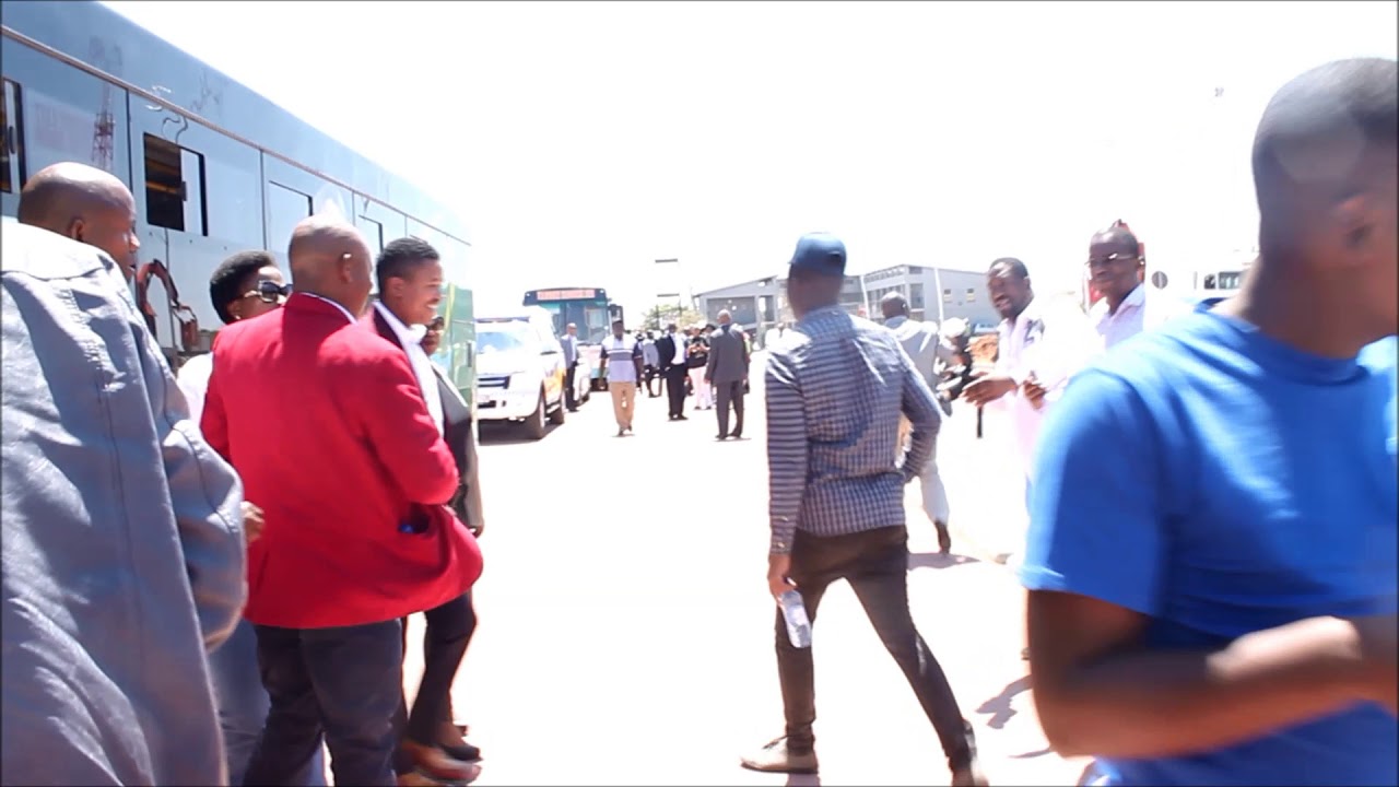 Harambee Bus Phase 1A launch - YouTube