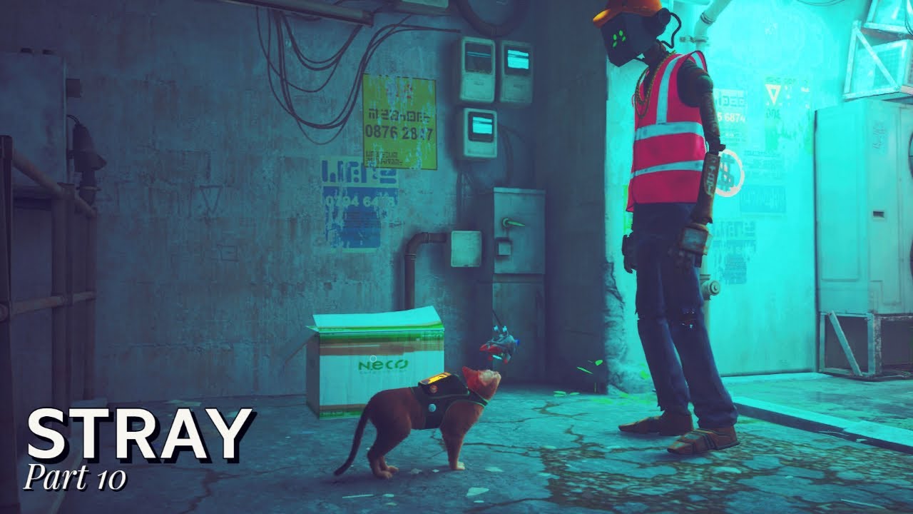 Midtown - Bomber Jacket Blaze, Worker Jacket and Helmet | Stray: Part ...