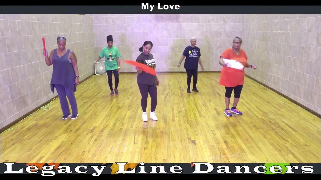 My Love Line Dance by Anisha Hopson - YouTube