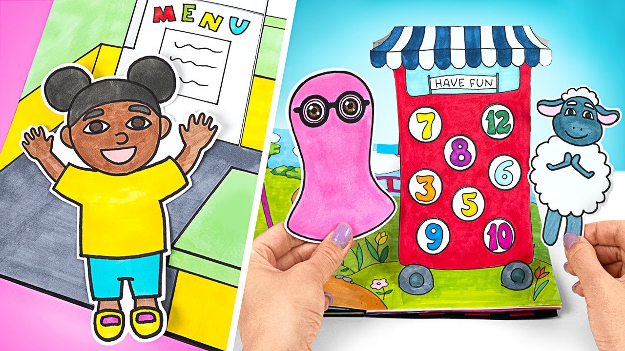 What Secrets Are Hidden in Playbook? 🤫📖Cool Craft & Adventure DIY by ...