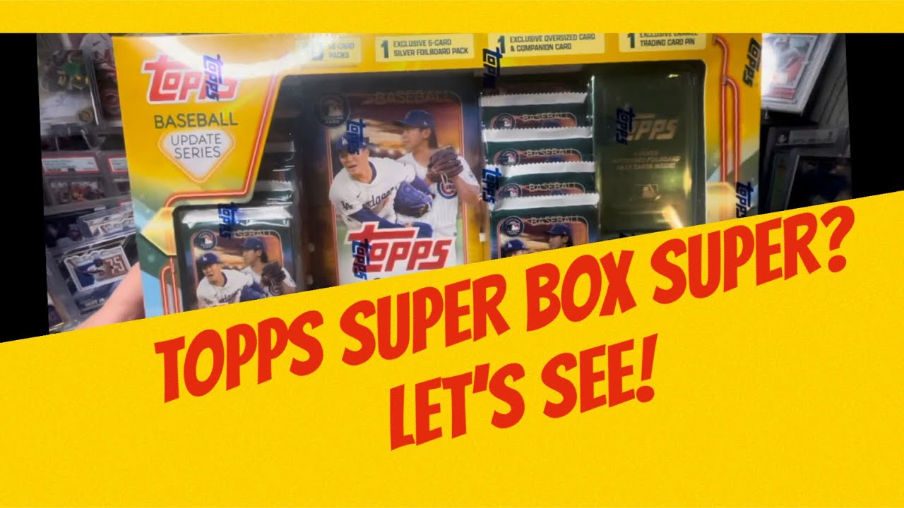 2024 Topps Update Super Box Rip! Love these things ! - YouTube