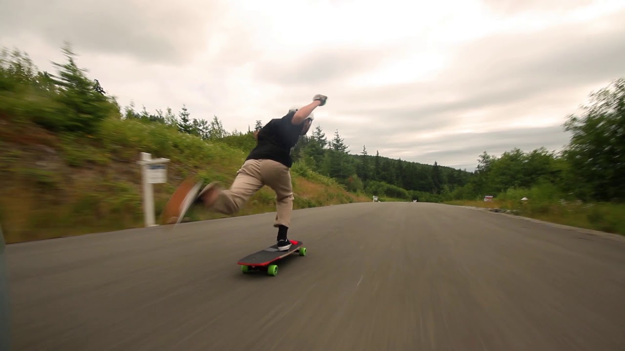 Downhill Skateboarding / Western Washington / Cole Trotta - YouTube