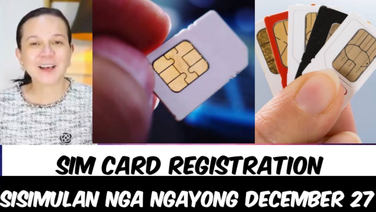 MGA DAPAT MALAMAN SA SIM CARD REGISTRATION, ALAMIN KAY SENATOR GRACE ...