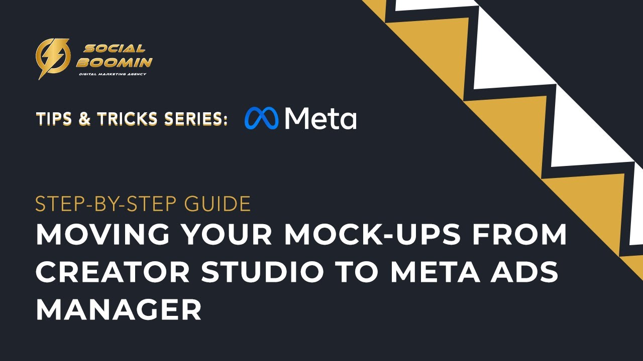 Moving Your Mock-ups from Creator Studio to Meta Ads Manager: A Step-by ...