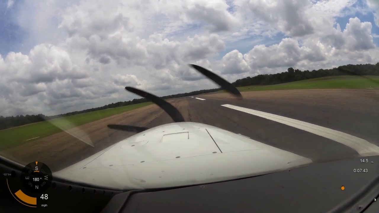 Meridian Flight from KJKA to KHEZ and back. - YouTube