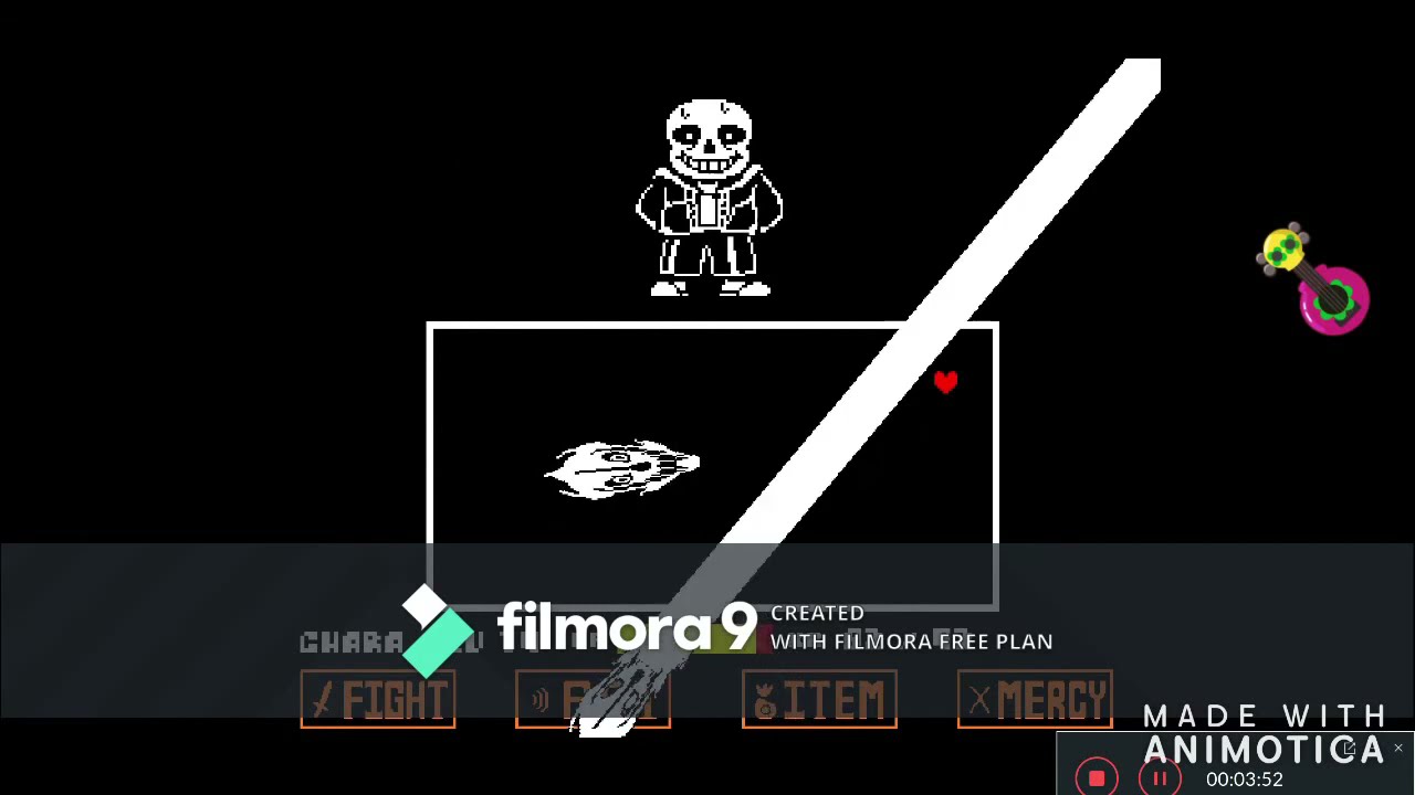 Undertale Sans Full Boss Fight! - YouTube