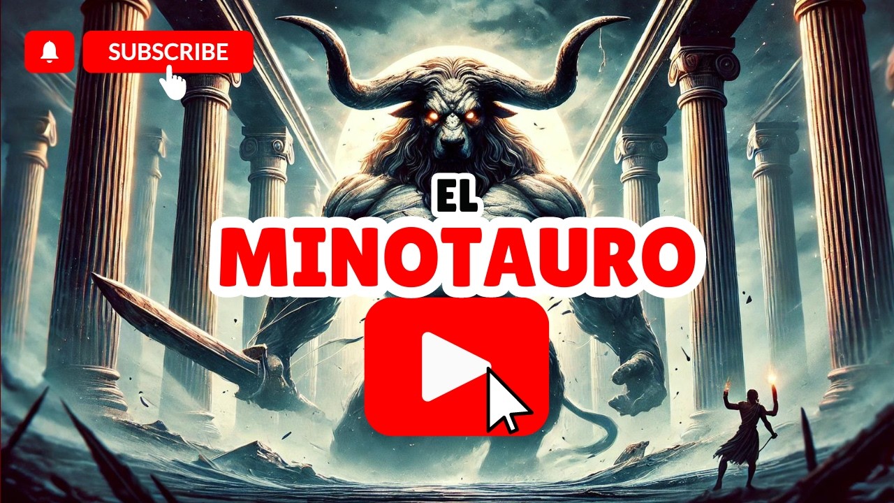 el MINOTAURO en la mitología - historia - YouTube