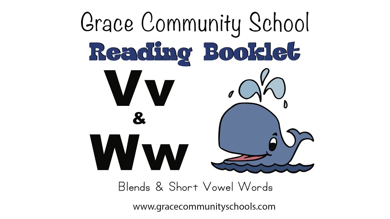 Reading Booklet Vv Ww (Words) - YouTube