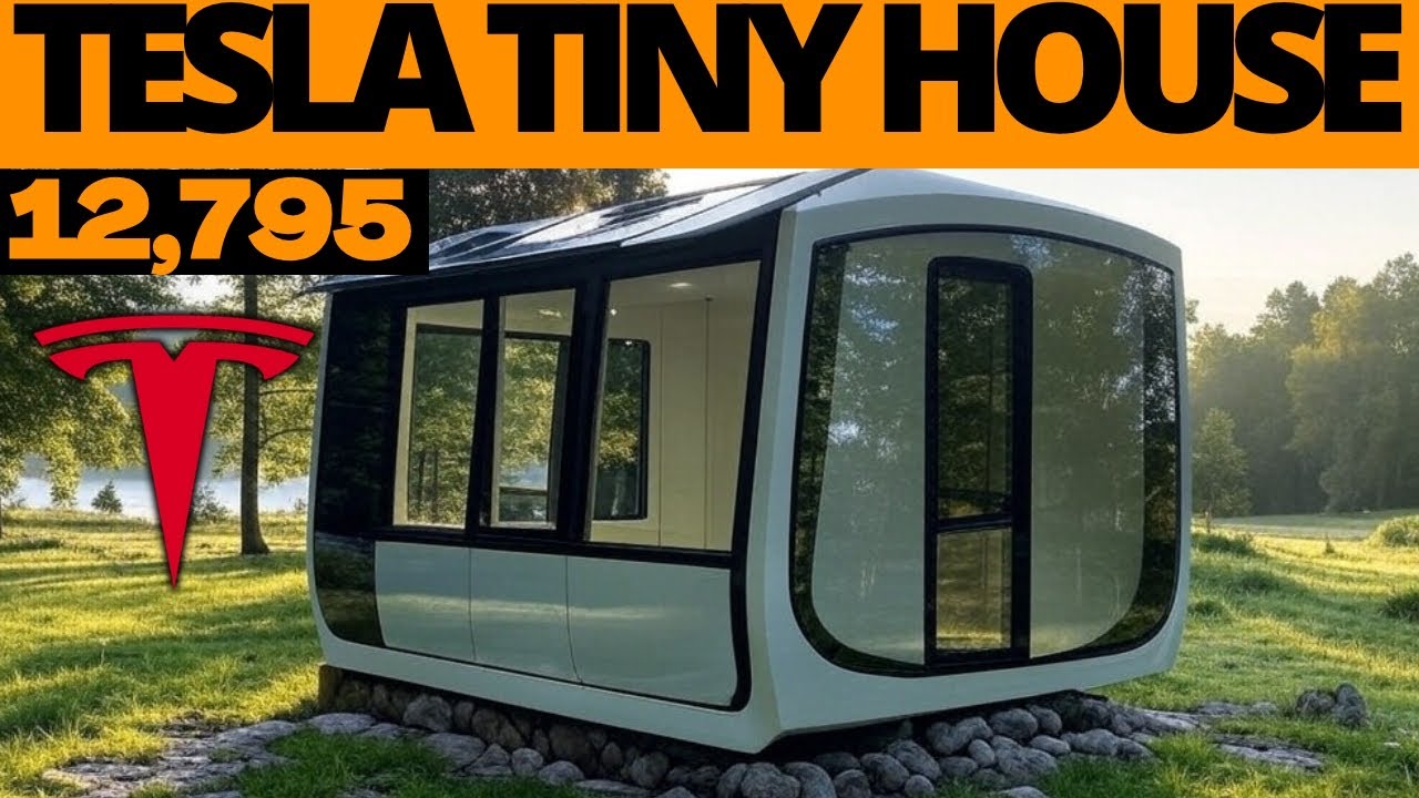 Tesla Tiny House 2025! Elon Musk REVEALS INDESTRUCTIBLE HOUSE that ...