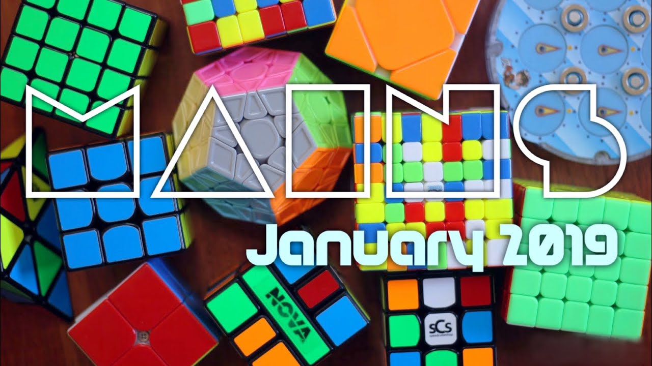 My Main Speedcubes [January 2019] - YouTube