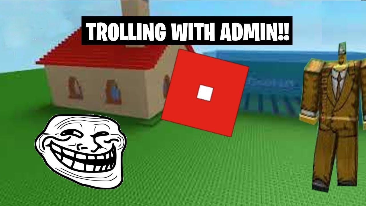 USING ADMIN COMMANDS TO TROLL PEOPLE IN ROBLOX!! (SO FUNNY!) - YouTube