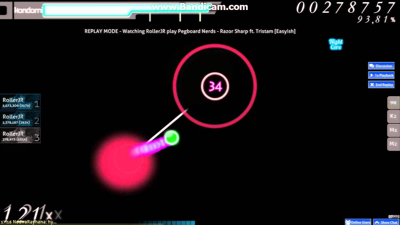「Osu!」 Pegboard Nerds - Razor Sharp ft. Tristam 「Easy」 - YouTube