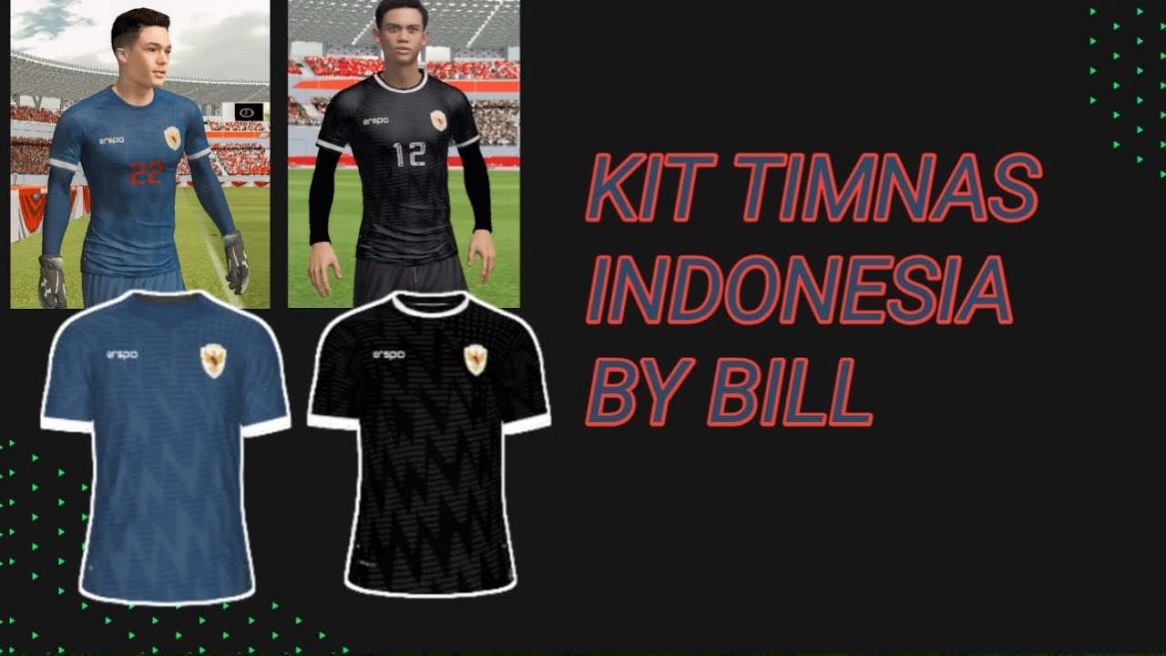 REALIS KIT TIMNAS INDONESIA HITAM & KIT GK TIMNAS INDONESIA BY BILL ...