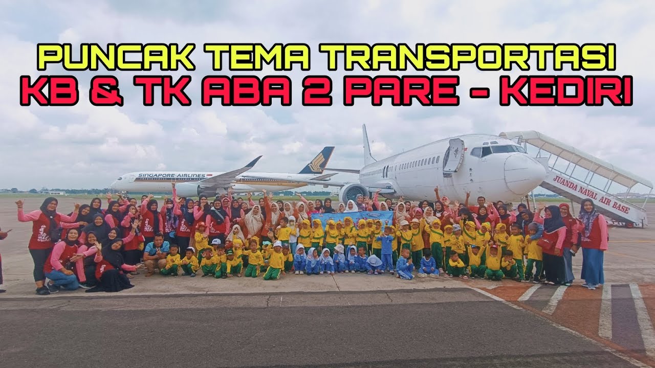 BELAJAR DAN BERBAGI KESERUAN BERSAMA KB & TK ABA 2 PARE KEDIRI!!! - YouTube