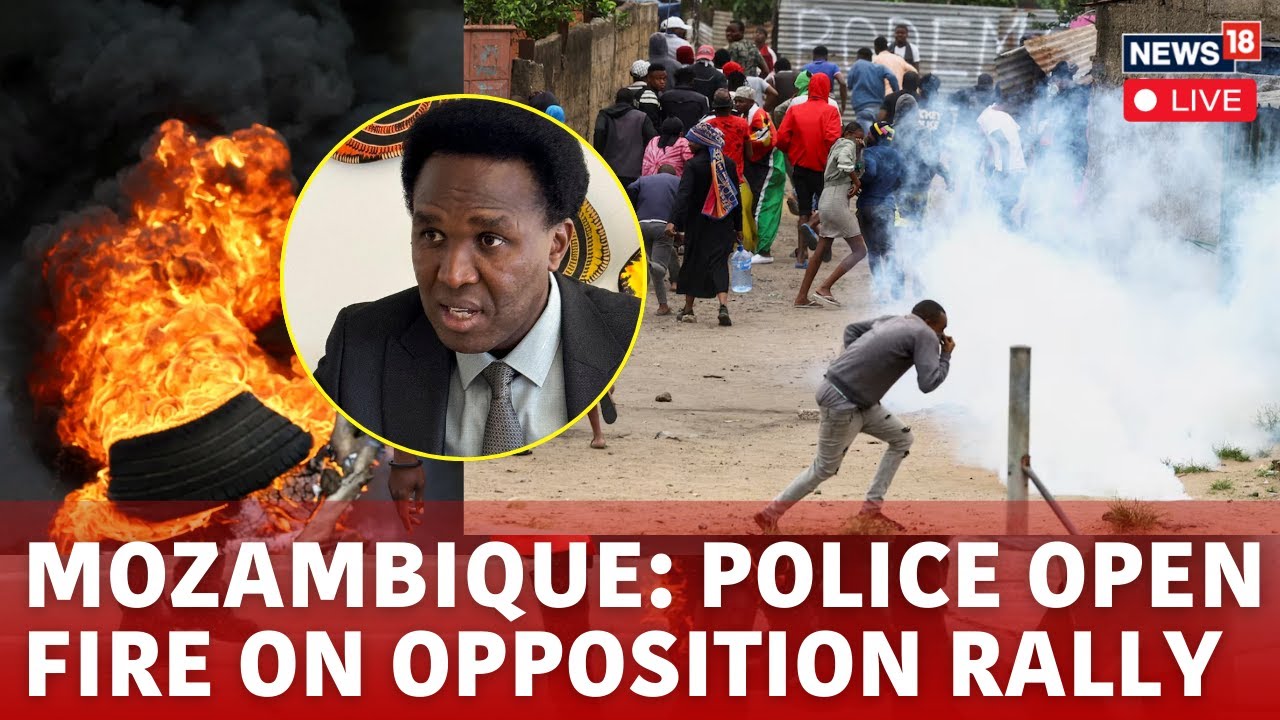 Mozambique Clash Live | Mozambique Police Fire On Opposition March ...