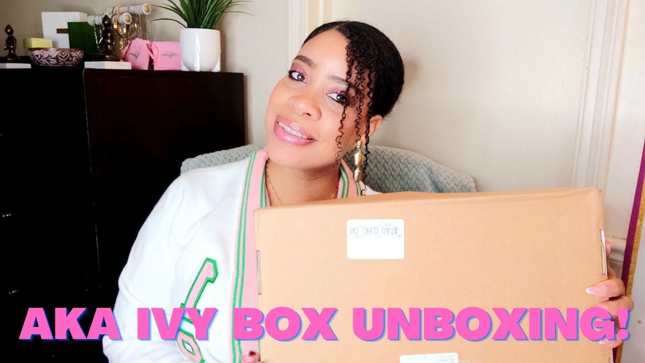 AKA Ivy Box Unboxing Late For January - YouTube