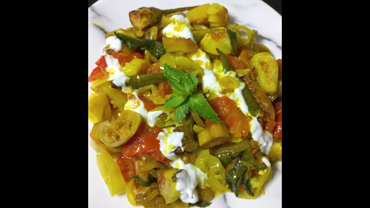 BURANI BONJON / EGGPLANT RECIPE/برانی بادنجان - YouTube