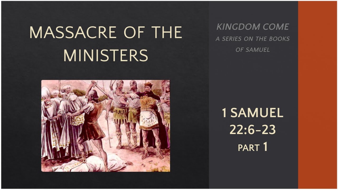 Massacre of the Ministers (pt.1) - Pastor Scott Bashoor - YouTube
