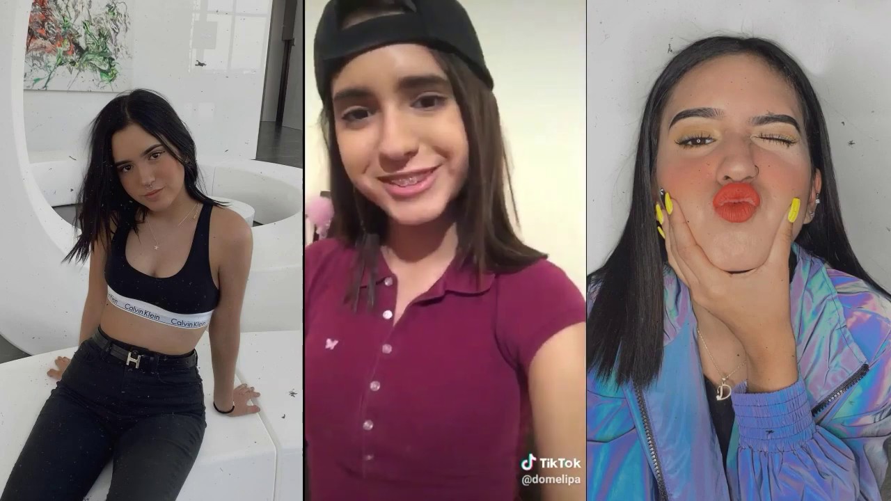 Los Primeros Tiktok's de Domelipa ️ - YouTube