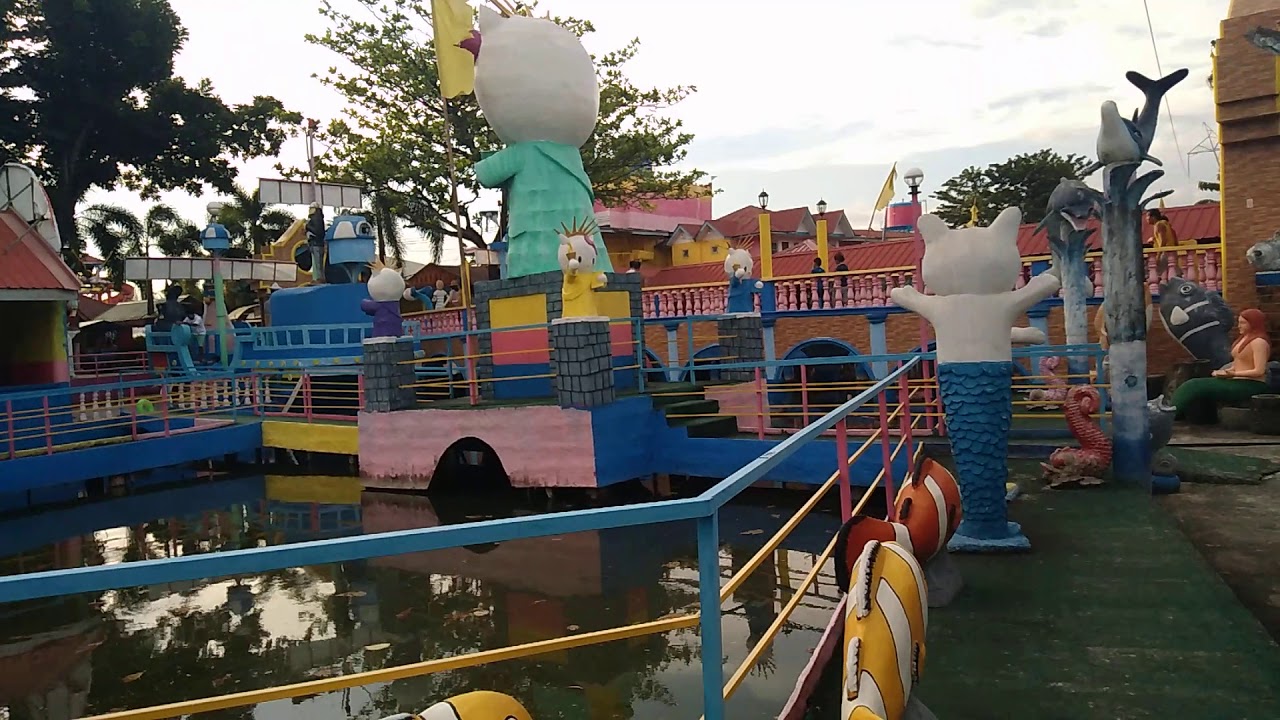Jed's Island Resorts Main Island View 7 - YouTube