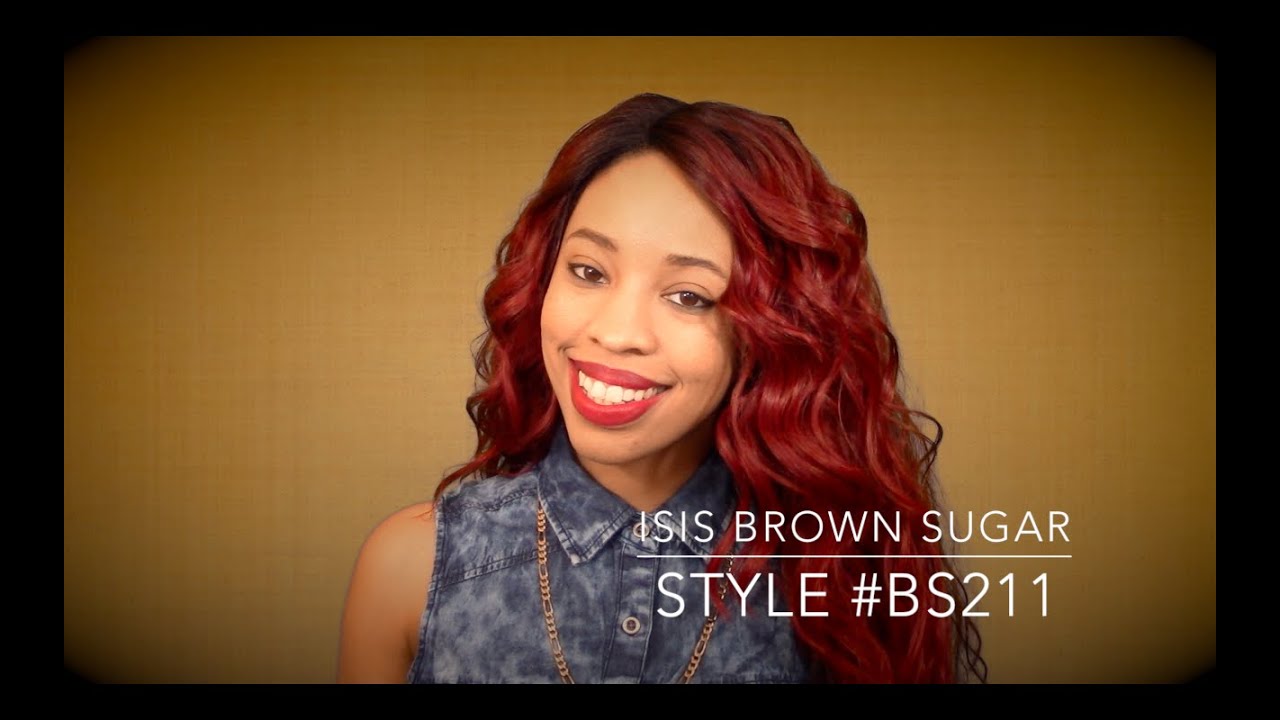 Isis Brown Sugar BS211 | Red Velvet | Wig Review - YouTube