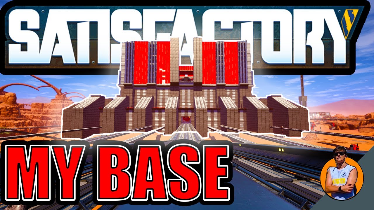 This is my INSANE Satisfactory Update 4 MEGA BASE I Satisfactory UPDATE ...