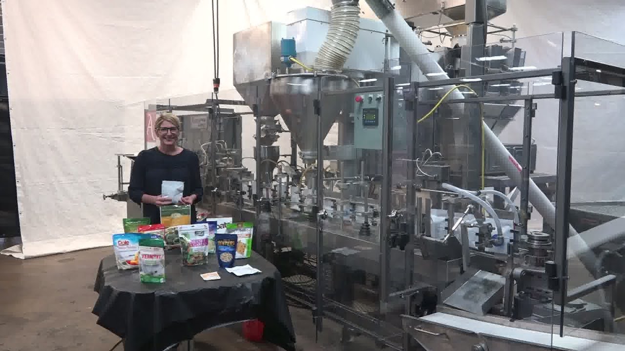 Bartelt Automatic Horizontal Form Fill Seal Machine Demonstration - YouTube